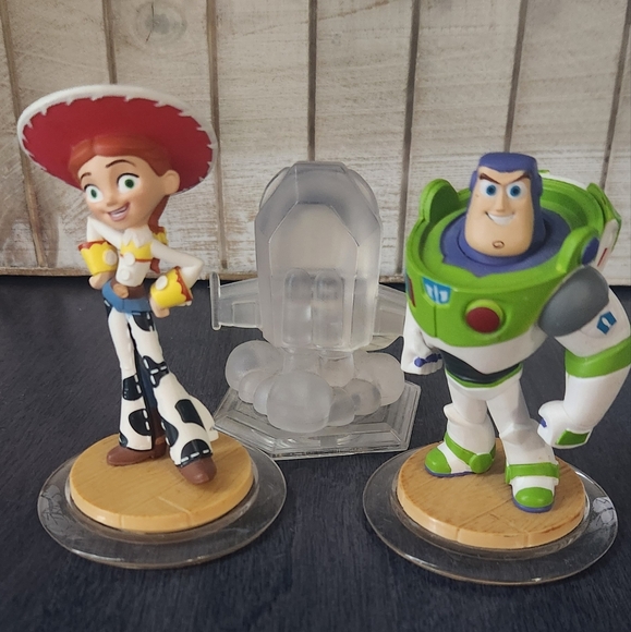 Toys | Disney Infinity Toy Story Action Figures Set Buzz Lightyear And ...